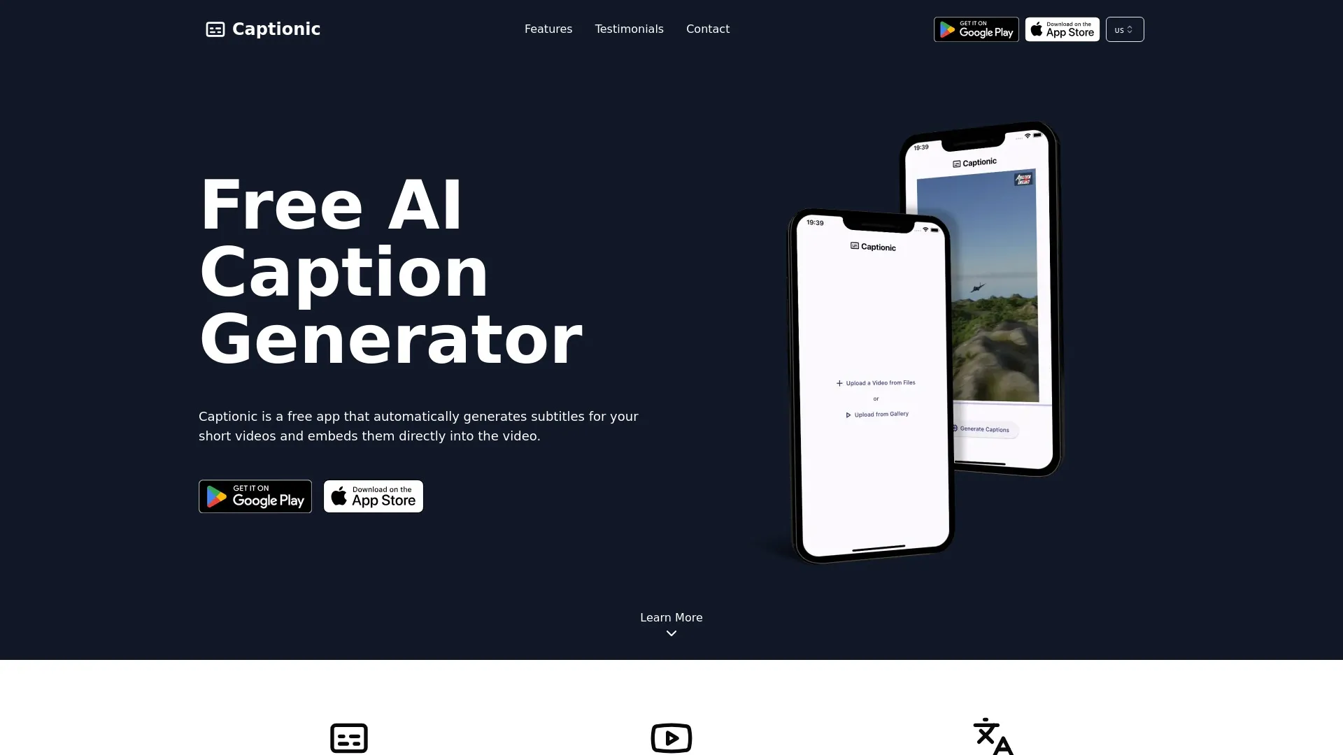 Captionic: Free AI Subtitle Generator for Videos | Creati.ai