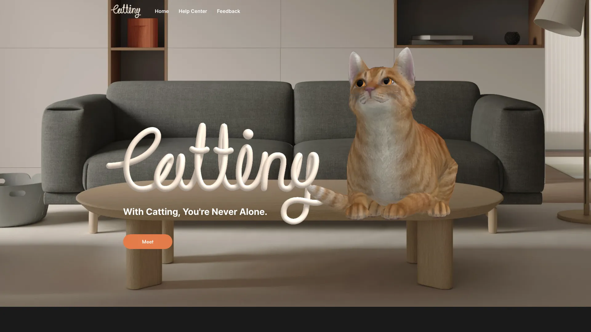 Catting - Your Virtual Cat Companion App | Creati.ai