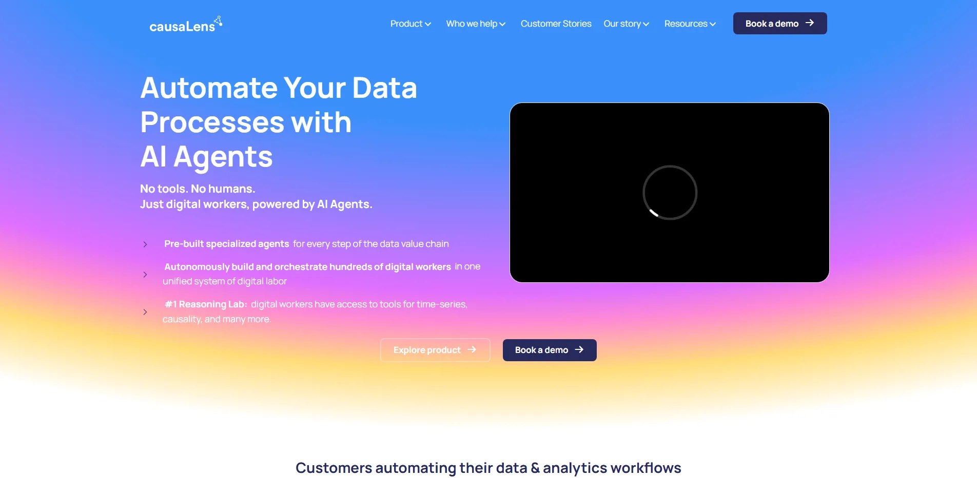 Desbloquea Insights con CausaLens - Análisis Causal por IA | Creati.ai