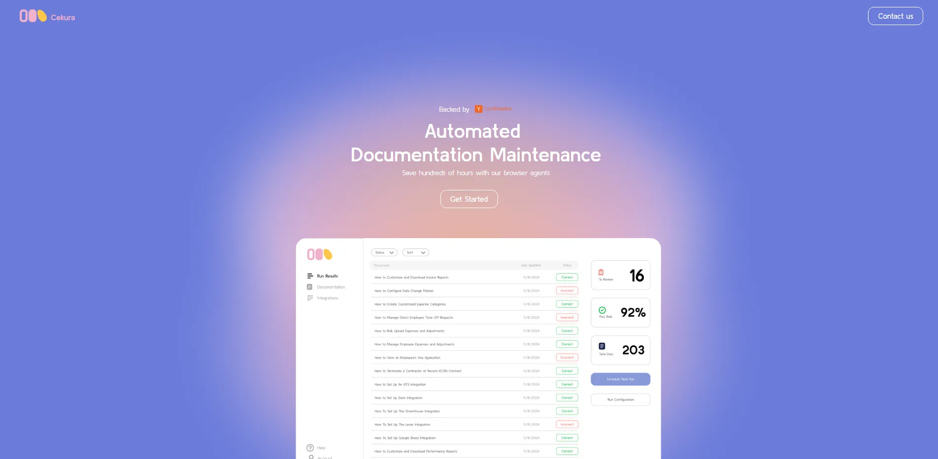 Cekura - Tu solución AI para la automatización de datos | Creati.ai