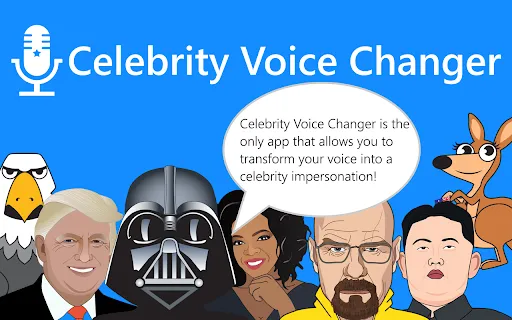 Transforma tu voz con Celebrity Voice Changer | Creati.ai
