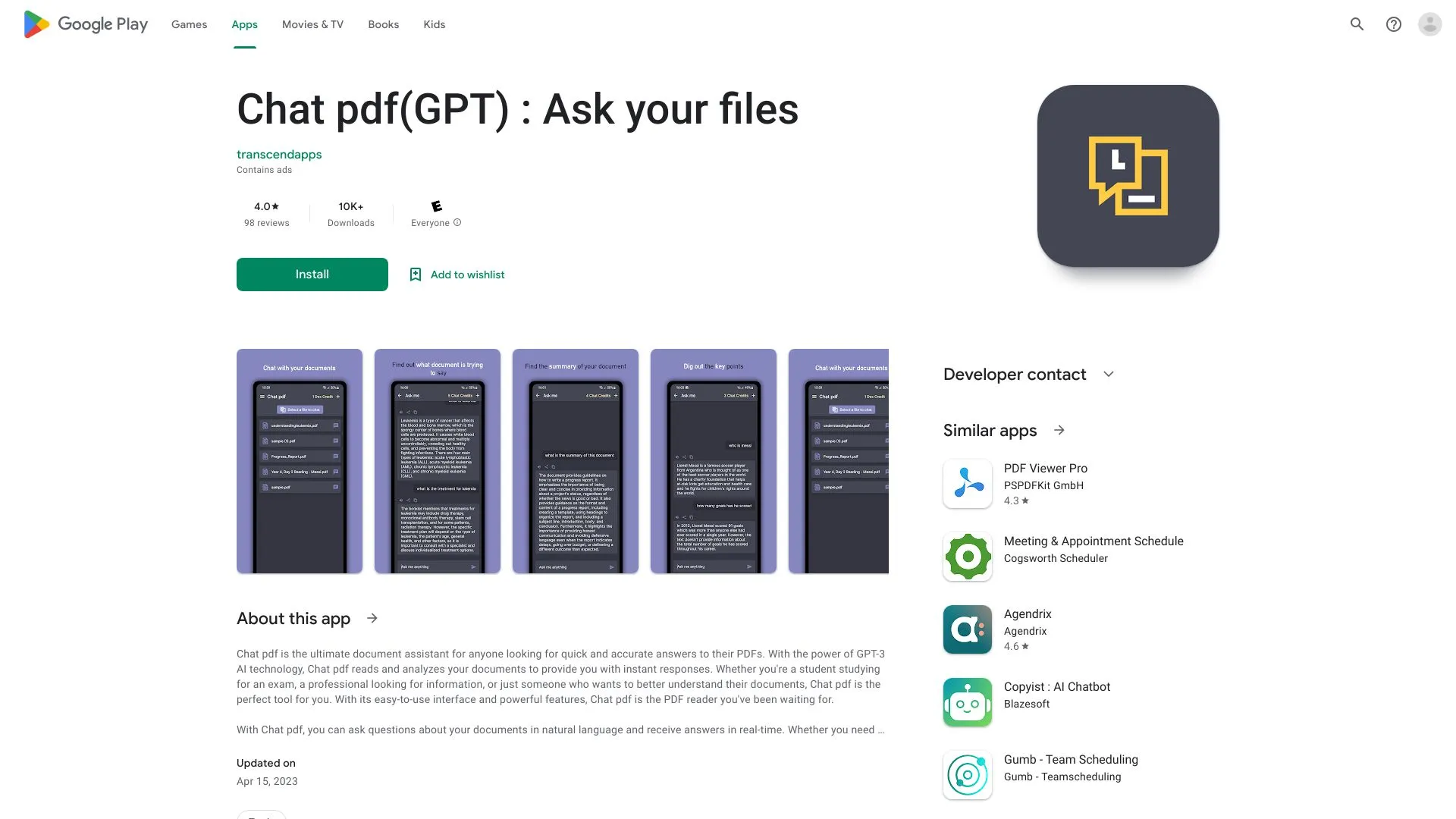 Aplicación Chat Document - Conversaciones Interactivas con Documentos ...