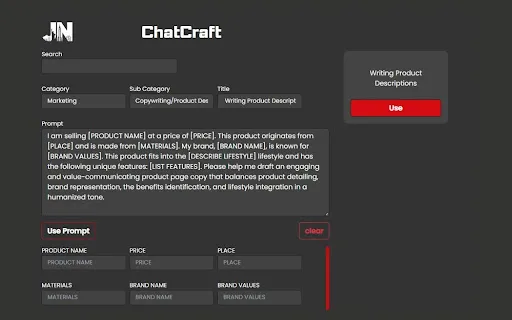 ChatCraft: AI Prompts for Amazon Sellers | Boost Sales | Creati.ai