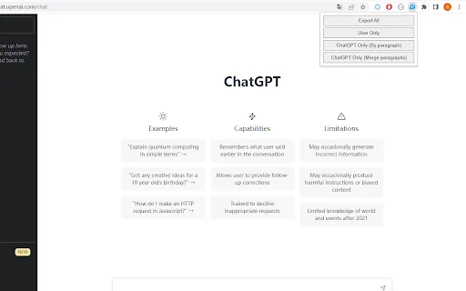 ChatGPT Content Extractor - Simplifica tu extracción de chats | Creati.ai