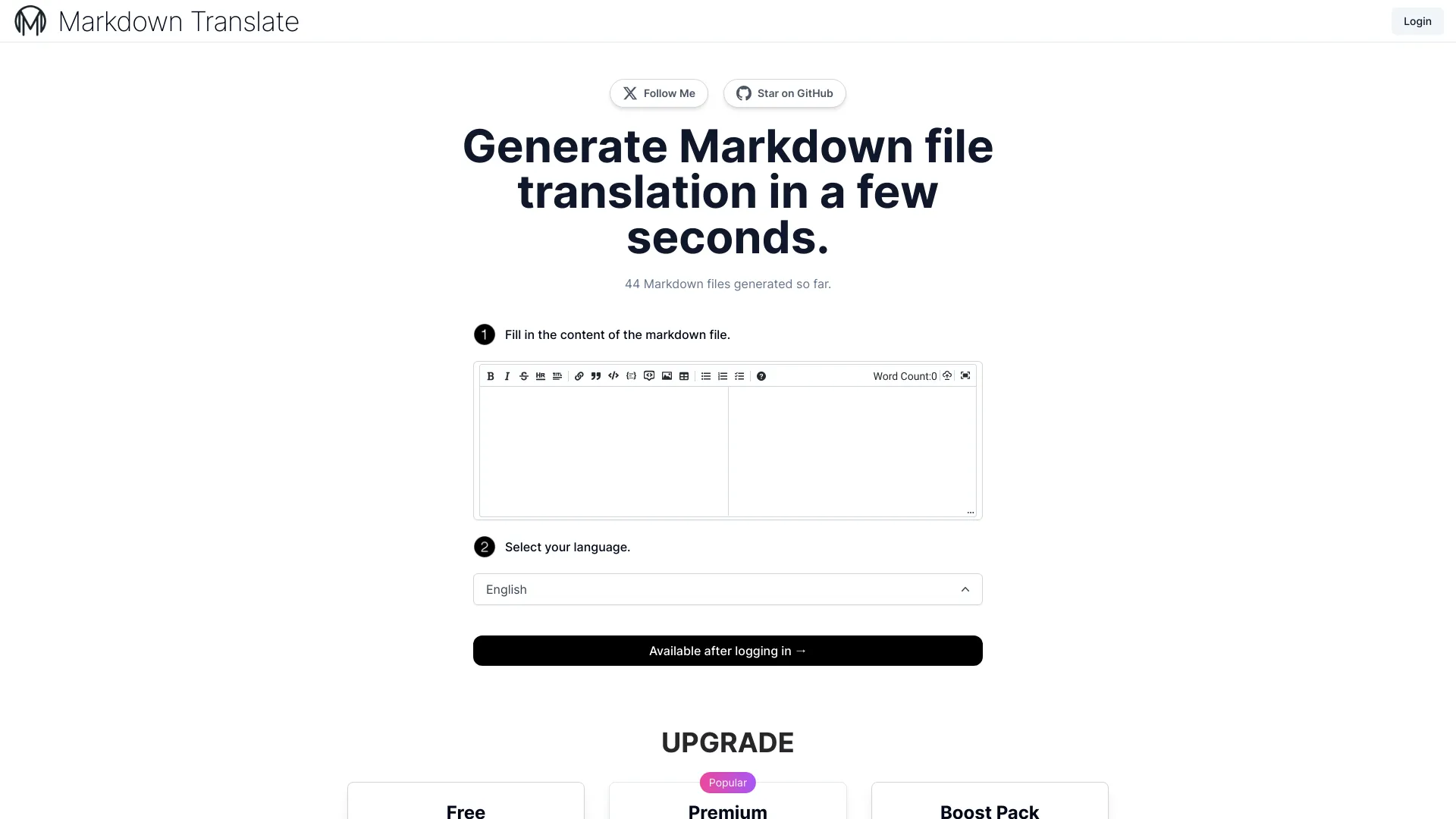 ChatGPT Markdown Translate - Traducciones Markdown multilingües | Creati.ai