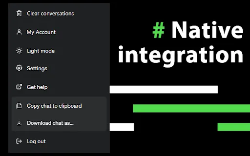 ChatGPT Save & Copy - Exporta fácilmente tus conversaciones | Creati.ai