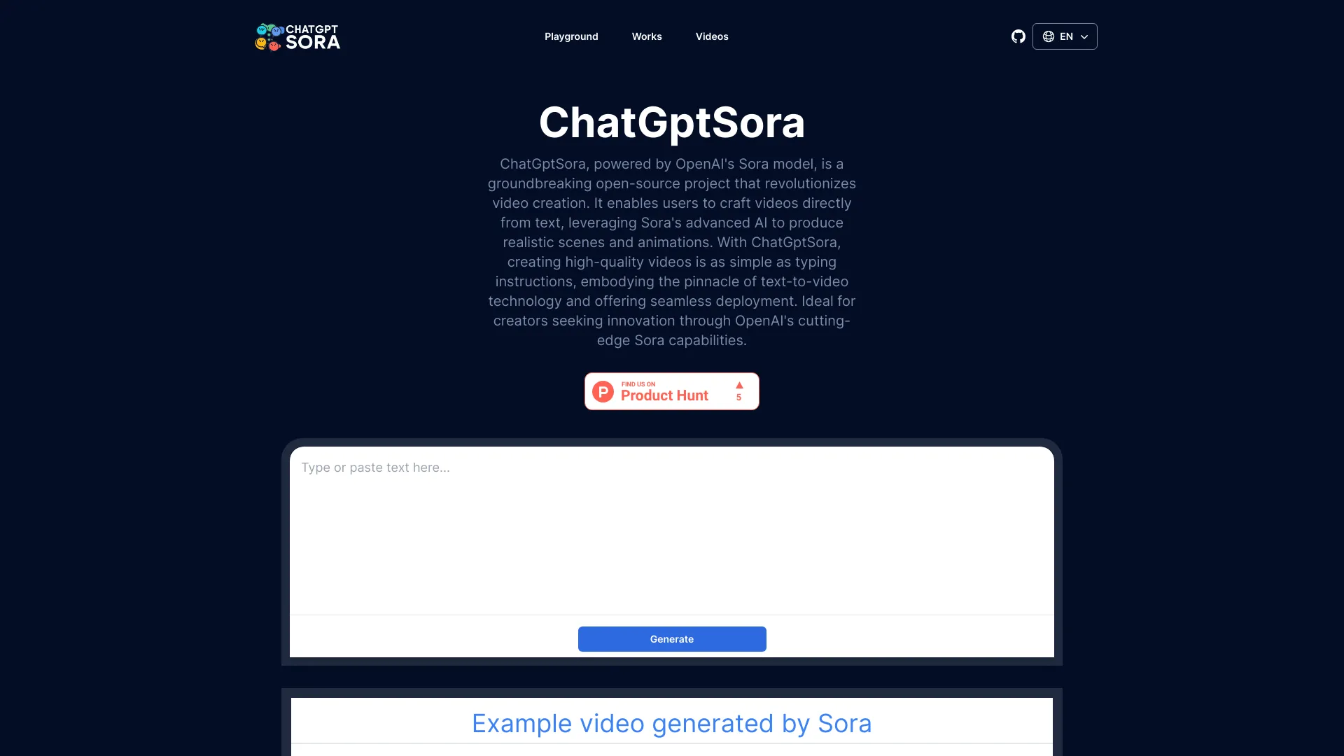 ChatGPT Sora: Tecnología de Texto a Video Impulsada por IA | Creati.ai