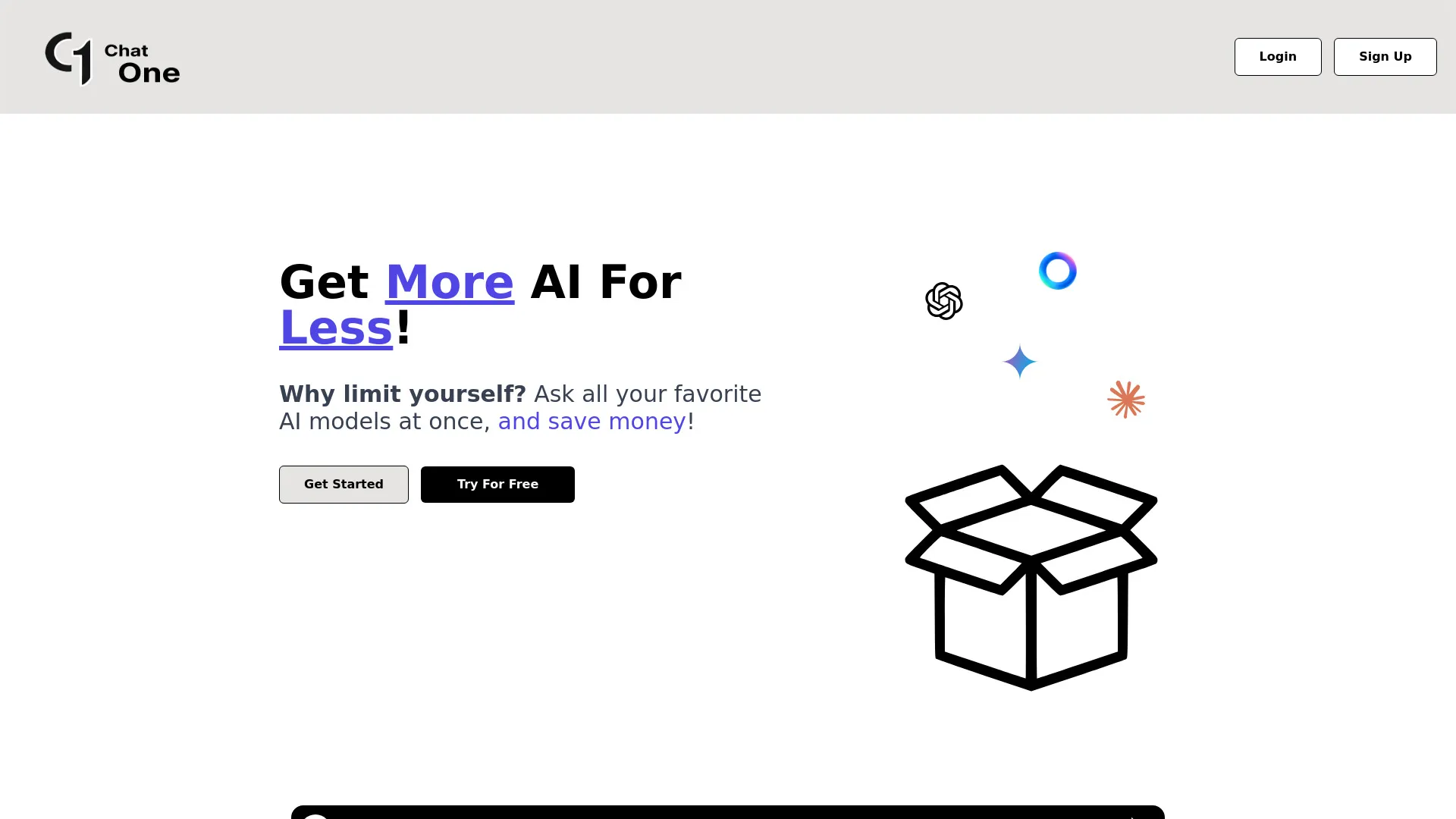 ChatOne: Engage Multiple AI Models Simultaneously | Creati.ai