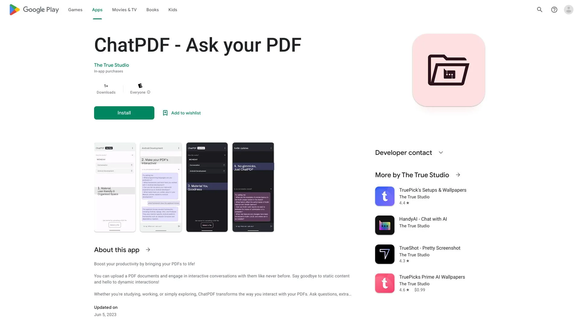 ChatPDF - Interactúa sin esfuerzo con tus PDFs | Creati.ai