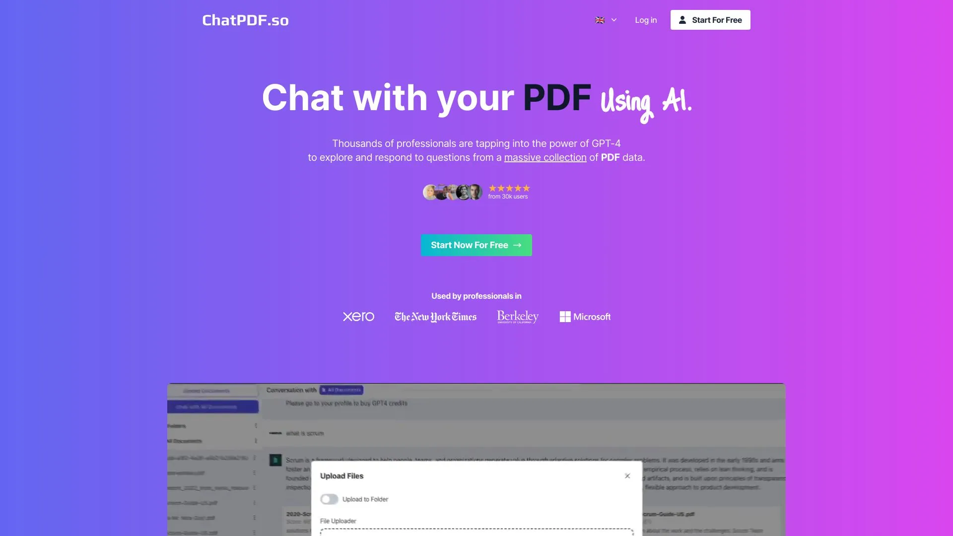 ChatPDF: Herramienta de chat e interacción PDF impulsada por IA | Creati.ai