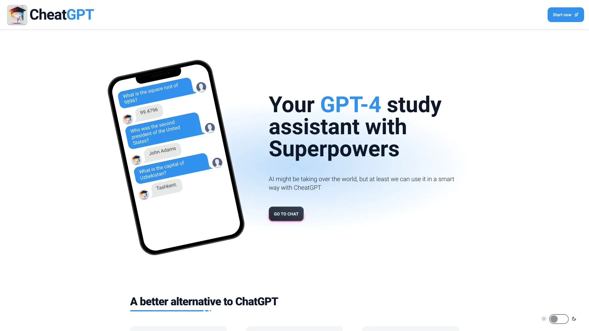 CheatGPT: Your AI-Powered Virtual Study Assistant | Creati.ai