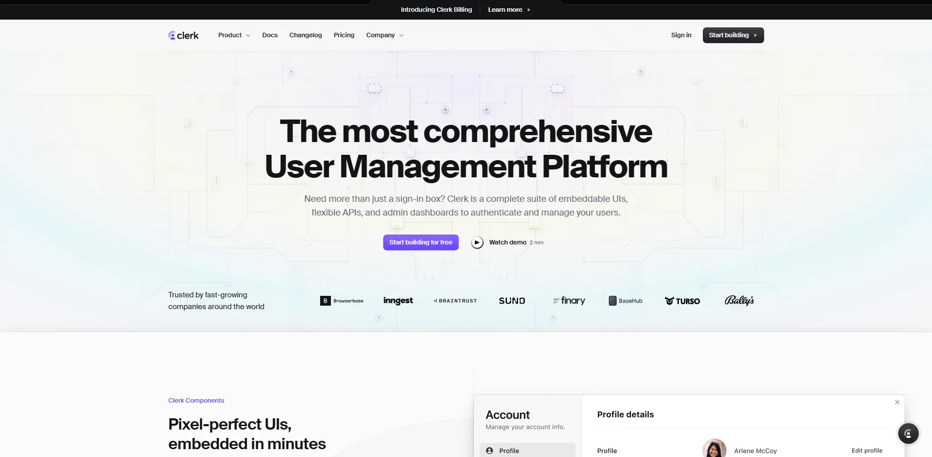 Clerk - Effortless User Authentication for Developers | Creati.ai