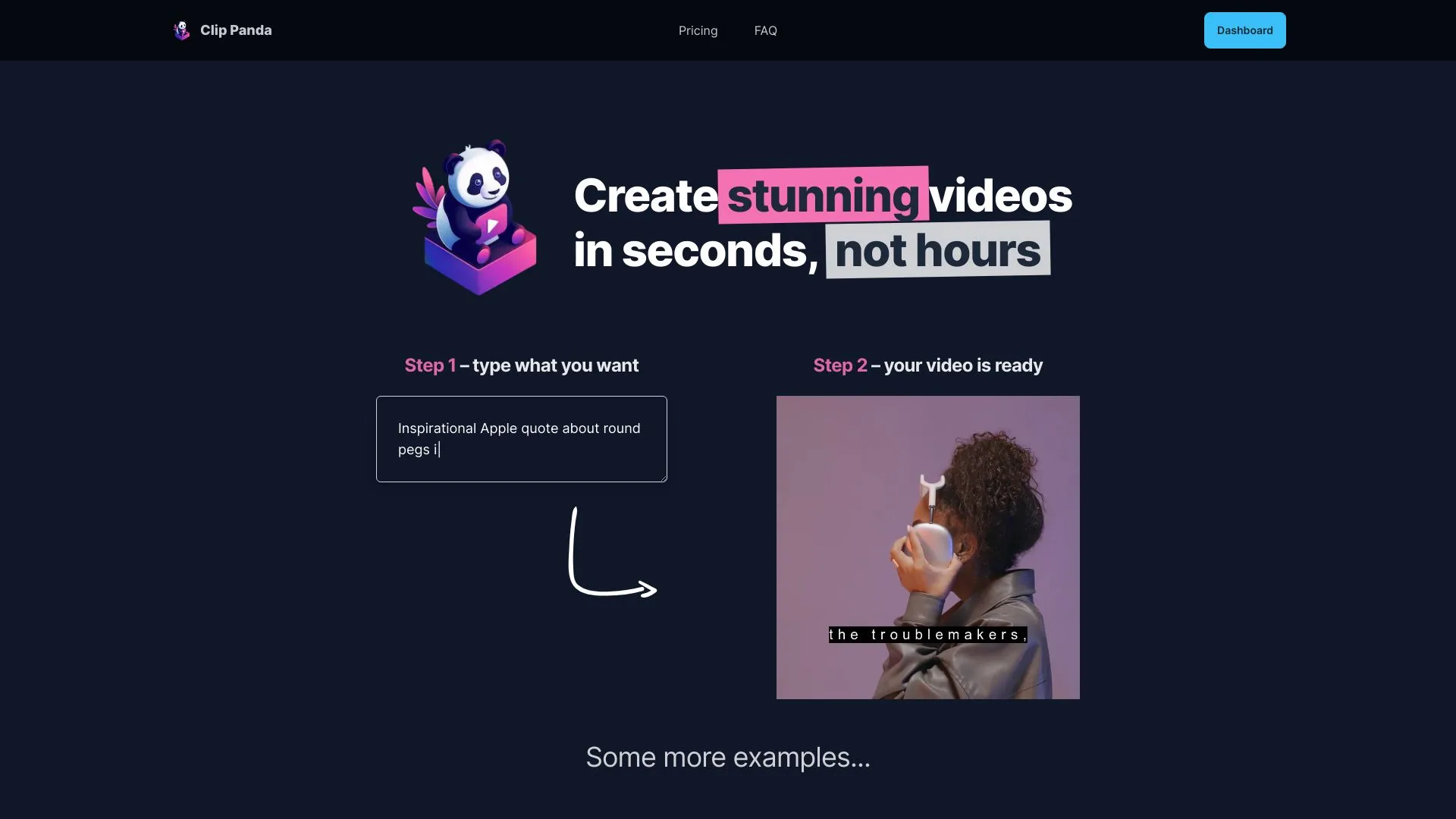 ClipPanda: AI-Powered Video Creation for Social Media | Creati.ai