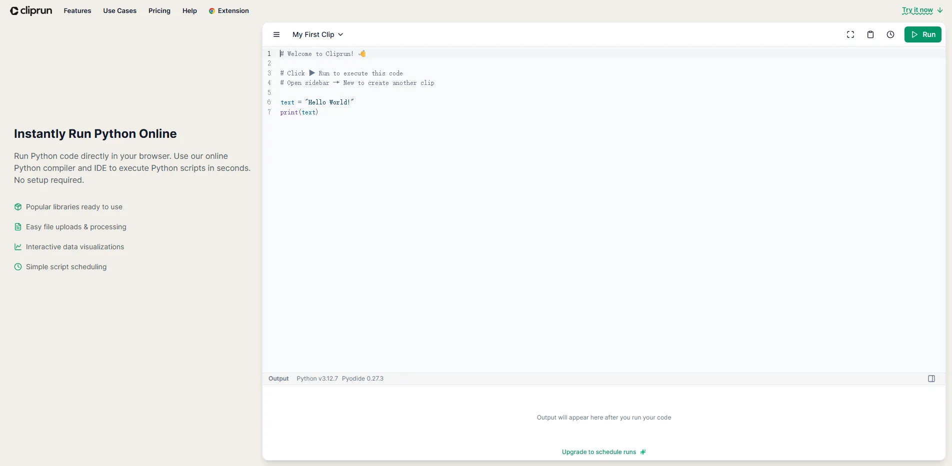 Optimiza tu Flujo de Trabajo con el Agente de IA de Cliprun | Creati.ai