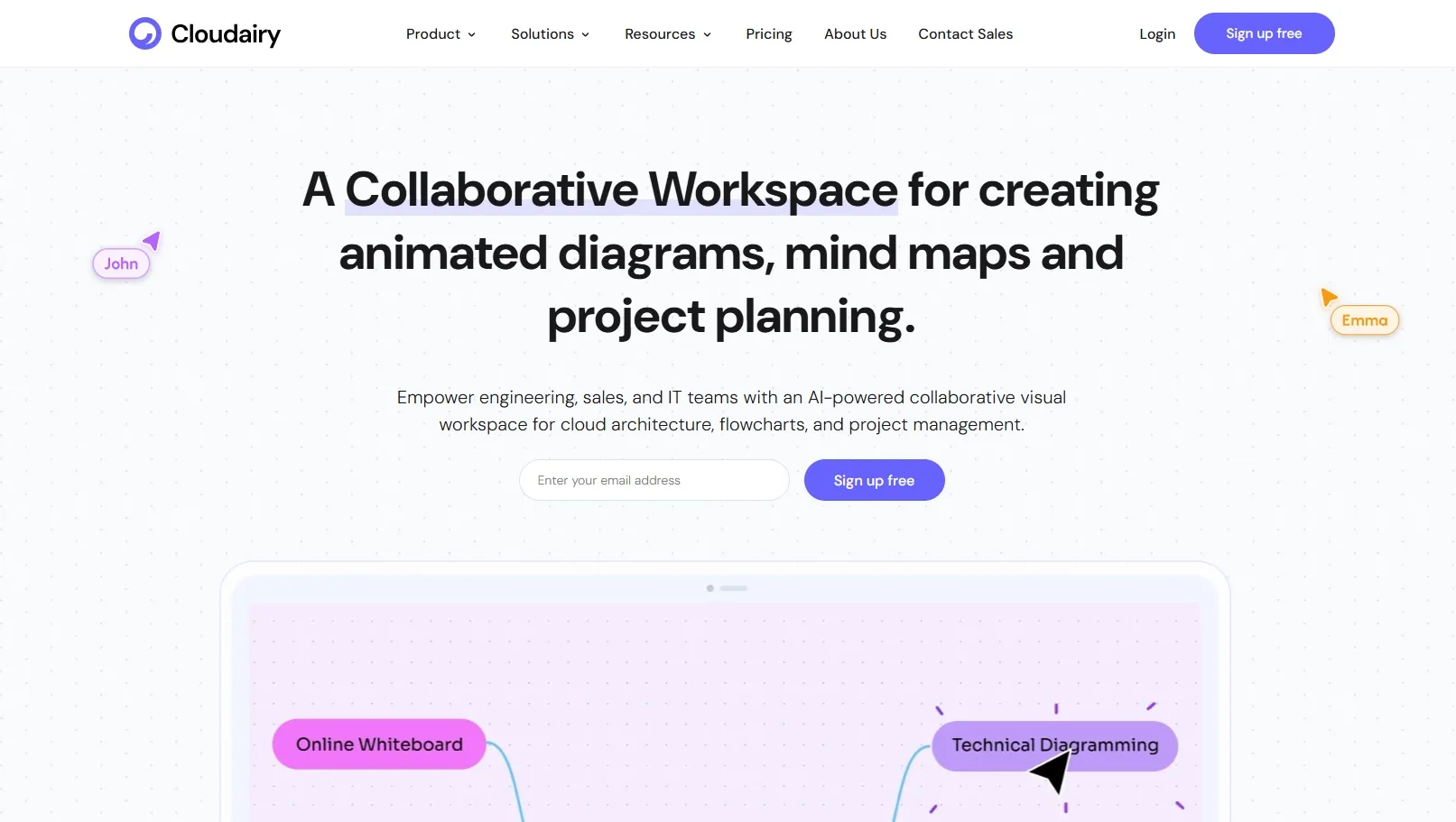 Cloudairy: Empower Your Collaboration with Dynamic Diagrams | Creati.ai