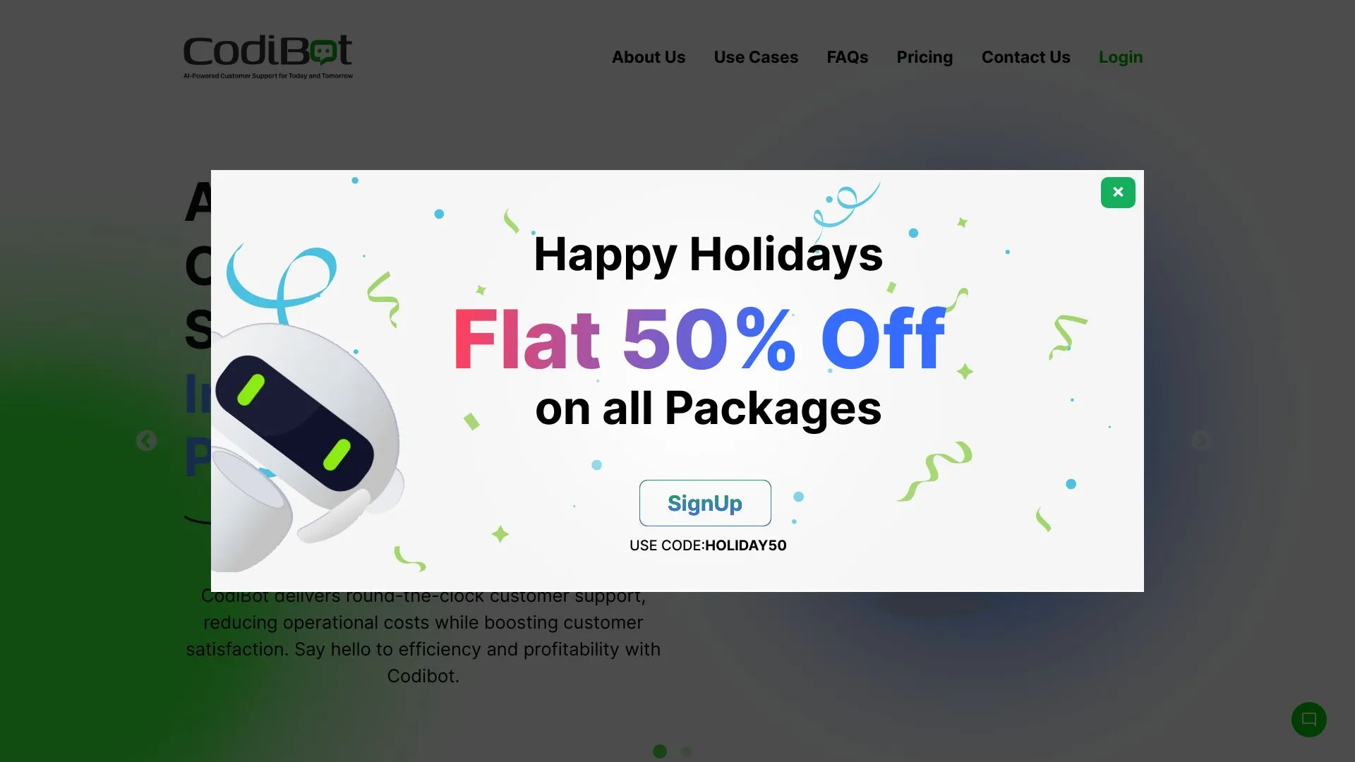Codibot: Copiloto AI Específico de la Industria para Máxima Eficiencia | Creati.ai