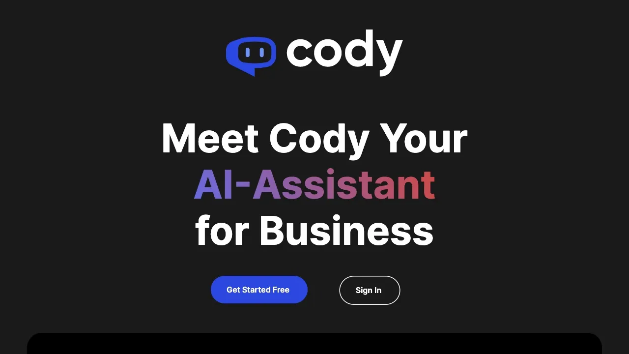 Cody - Your Business AI Assistant | Creati.ai