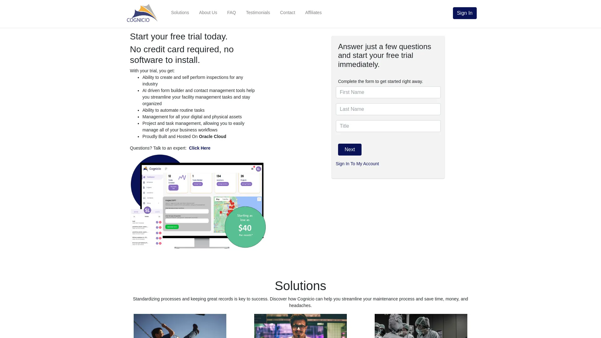 Cognicio: Streamlined Project and Task Management Software | Creati.ai
