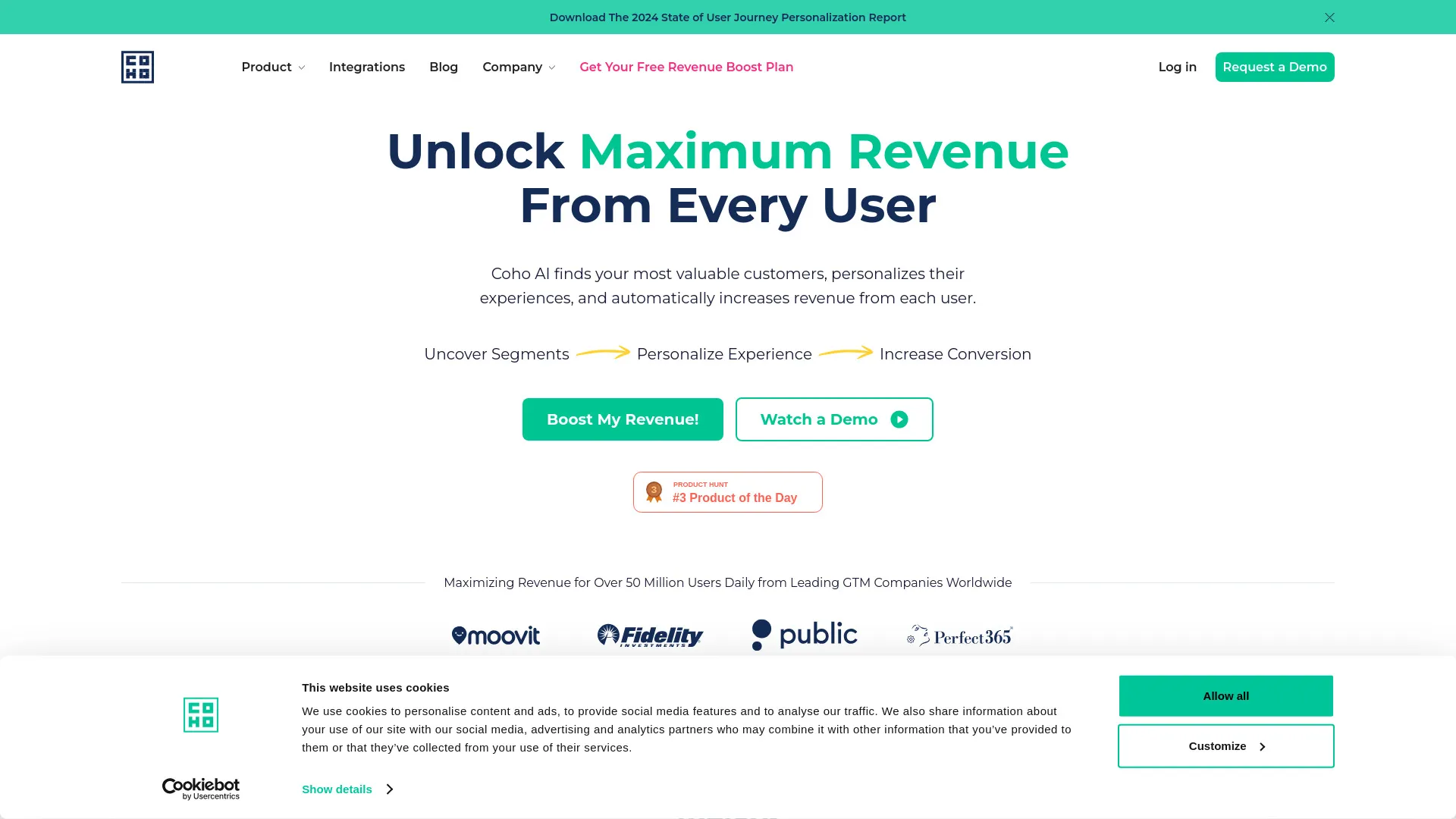 Coho AI: Maximize Revenue with Personalized User Experiences | Creati.ai