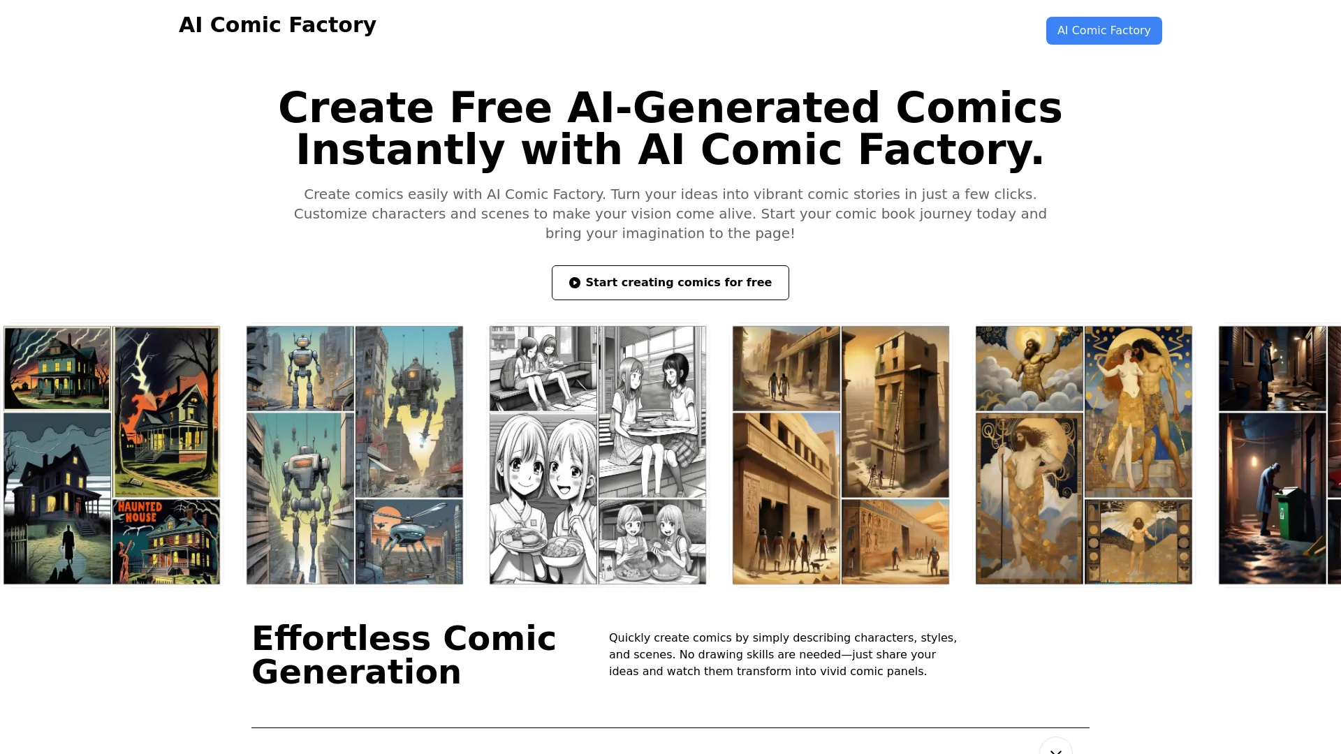 Crea cómics con AI Comic Factory | Sin esfuerzo y personalizable ...