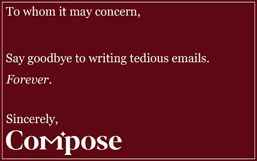 Compose - Write Emails with AI Easily | Creati.ai