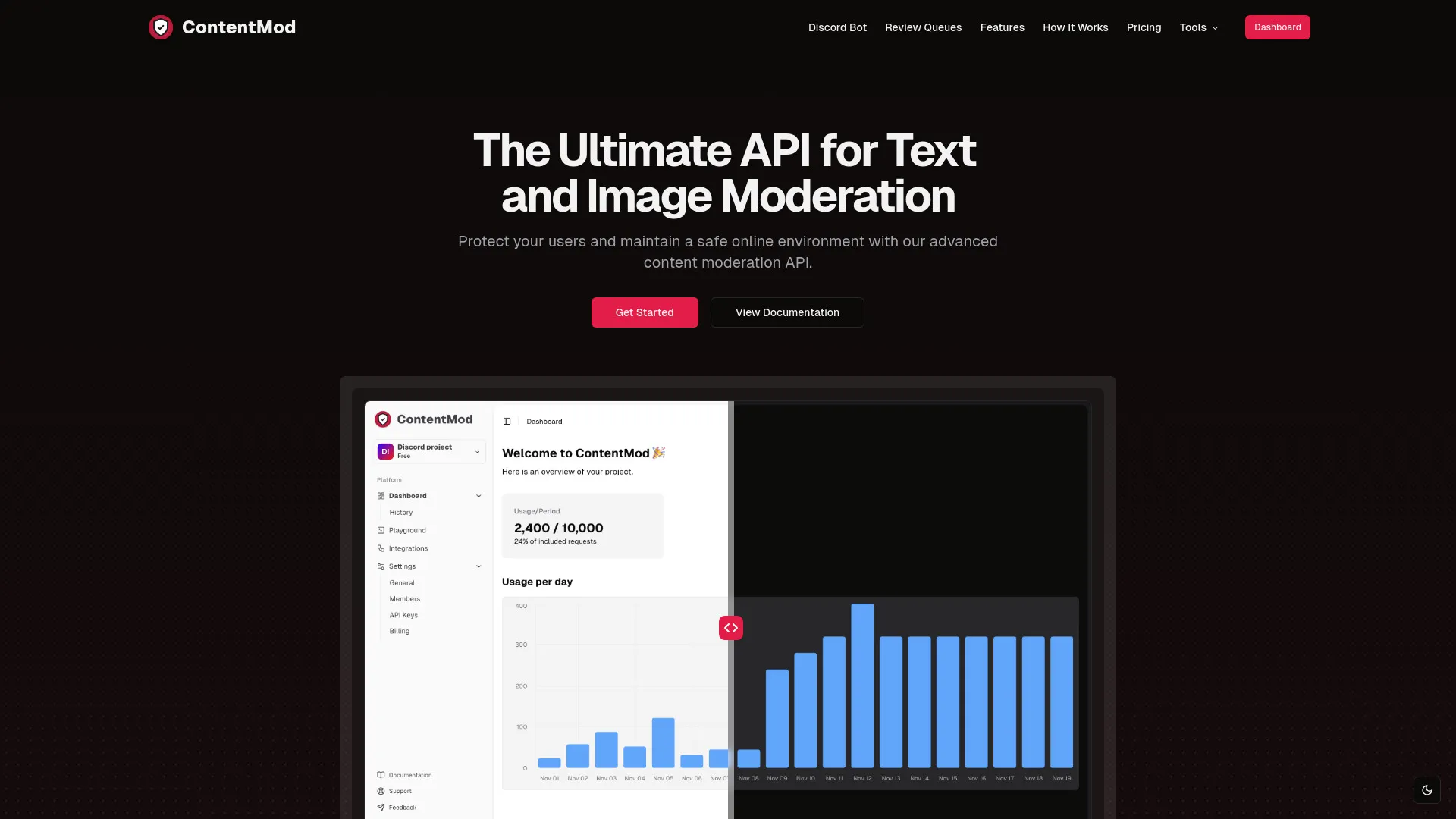 Advanced AI-Based Text and Image Moderation API | Creati.ai