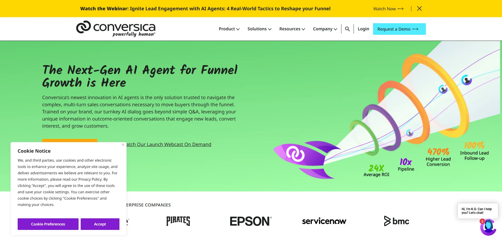 Conversica - Your AI-Powered Sales Assistant | Creati.ai