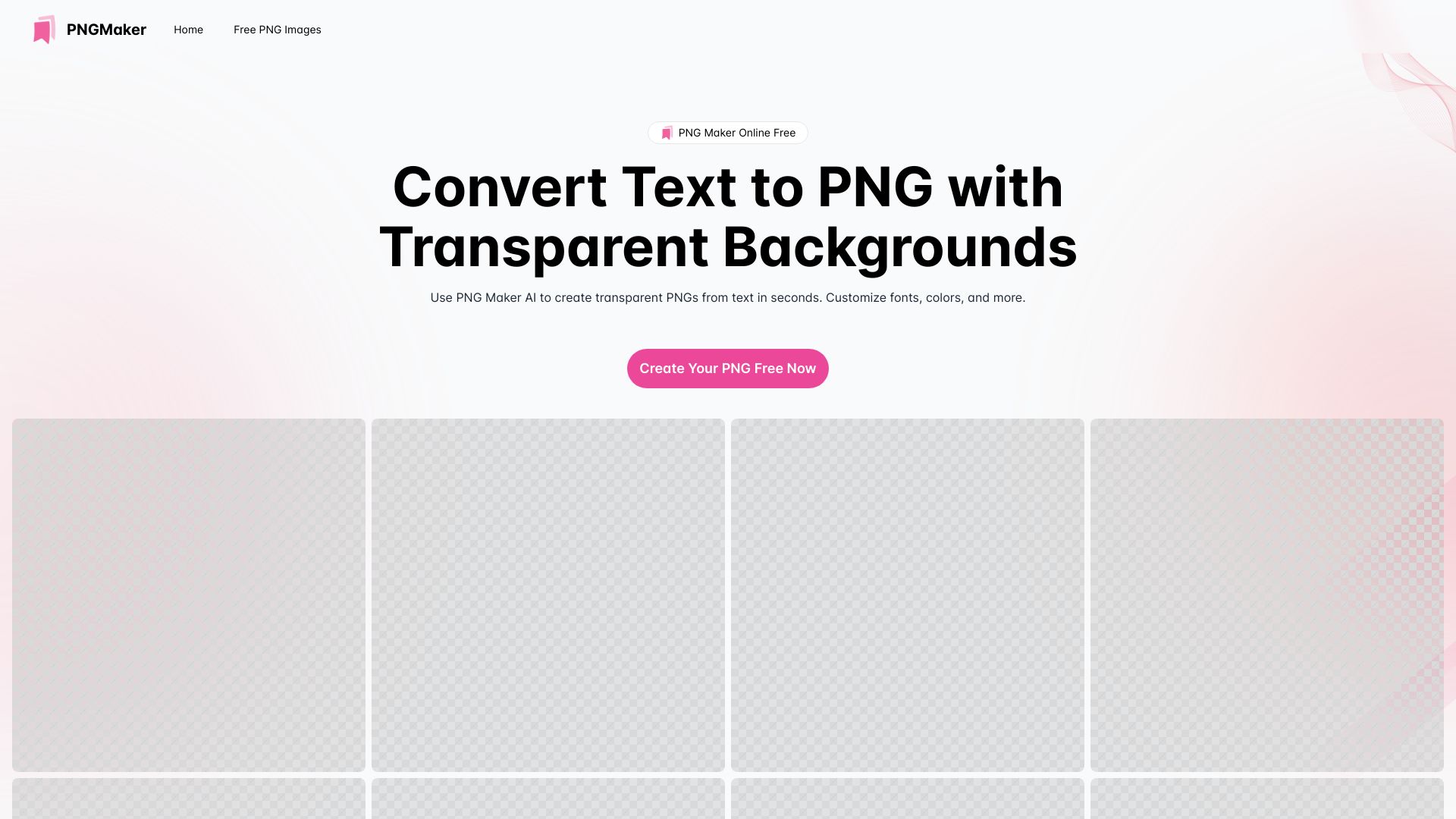 PngMaker.io - Create Transparent PNG Images Effortlessly | Creati.ai