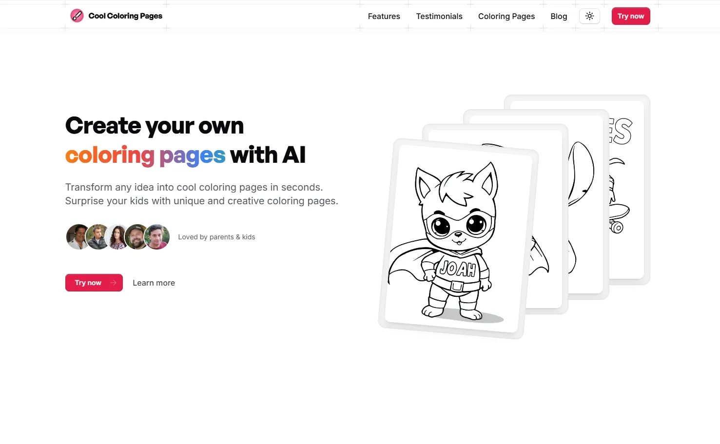 Free Printable Coloring Pages for All Ages | Creati.ai