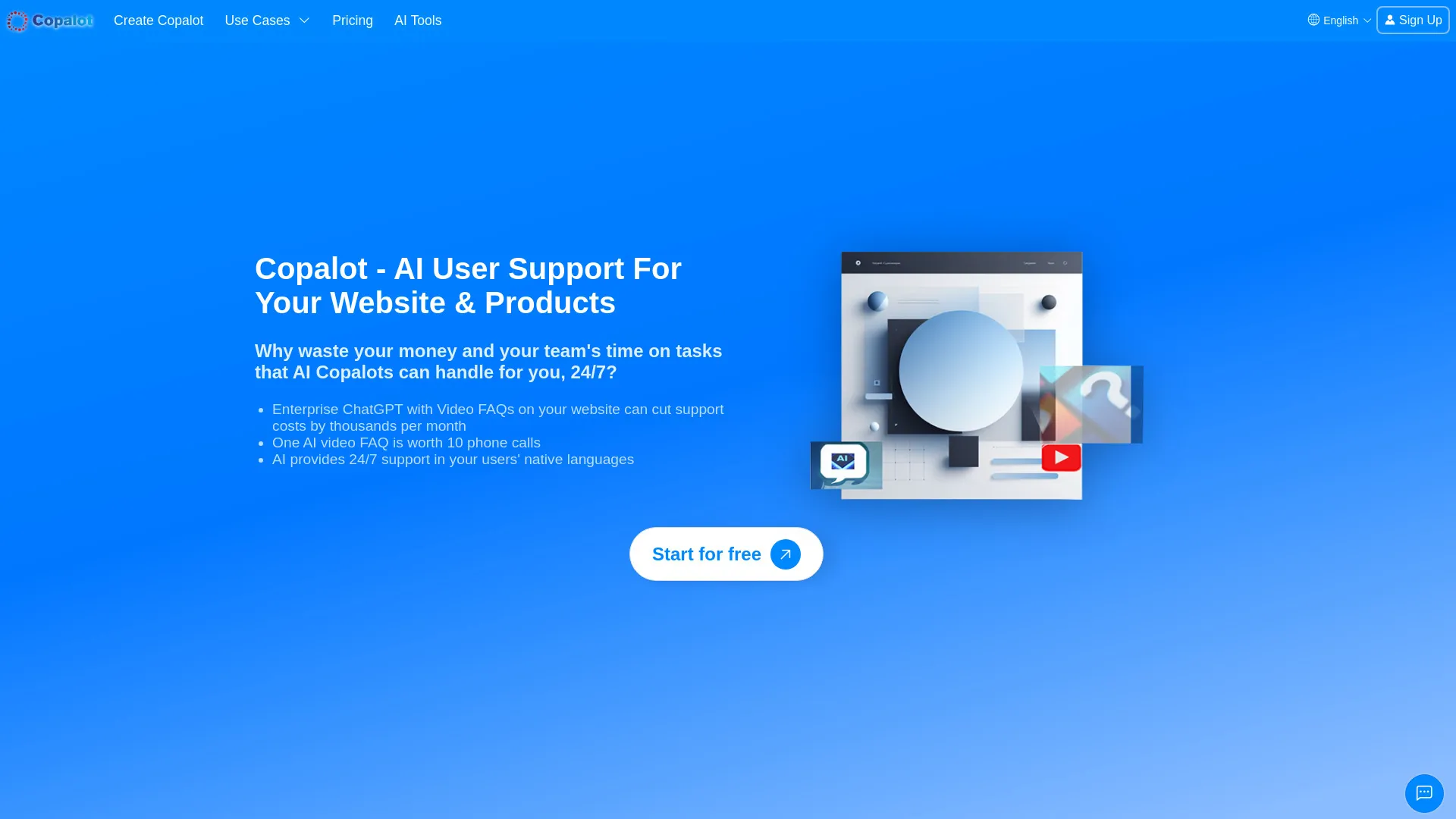 Copalot: AI Customer Support with Chat and Video FAQ | Creati.ai