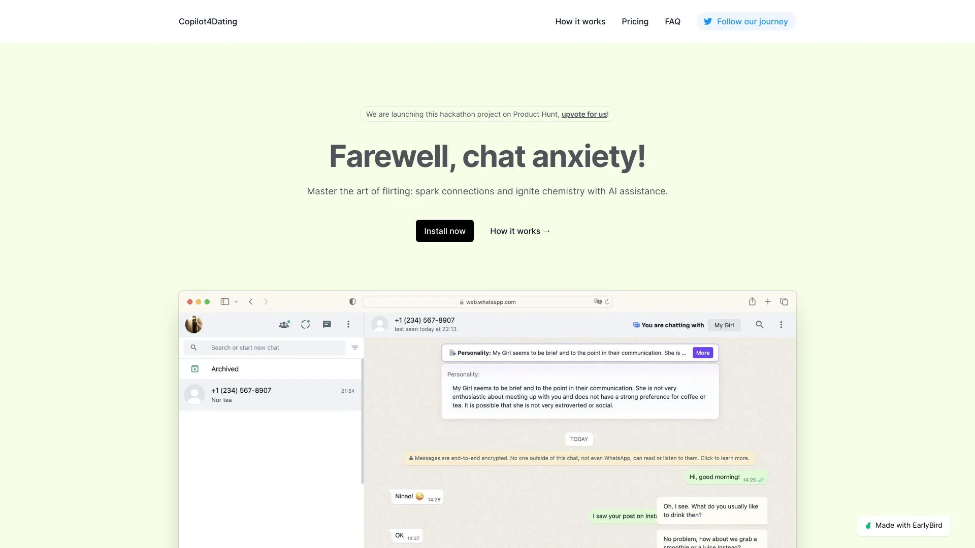 Copilot4Dating - AI-Powered Dating Assistant | Creati.ai