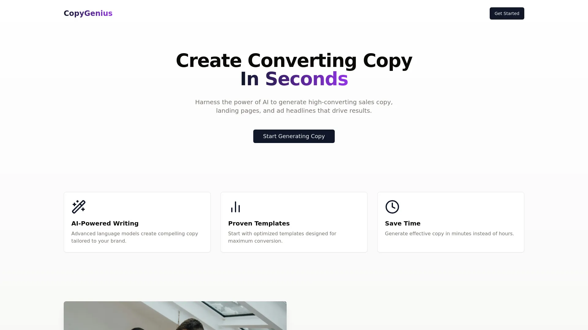 CopyGenius: AI-Powered Content Generation Tool | Creati.ai