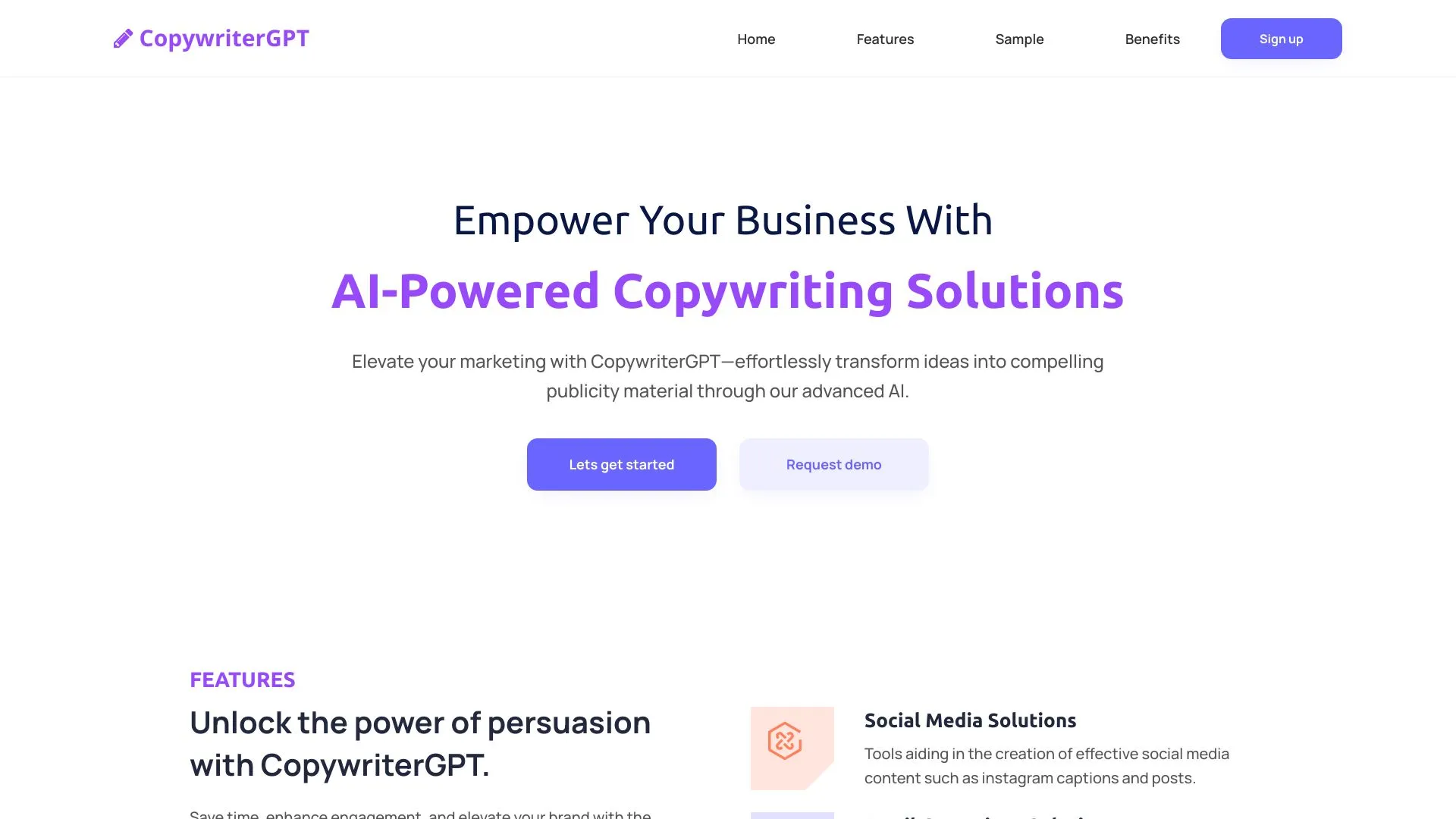 CopywriterGPT.io: AI-Powered Copywriting Assistant | Creati.ai