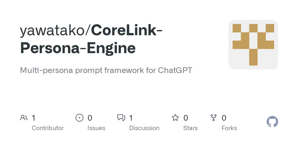 CoreLink Persona Engine | Open-Source AI Agent Framework | Creati.ai