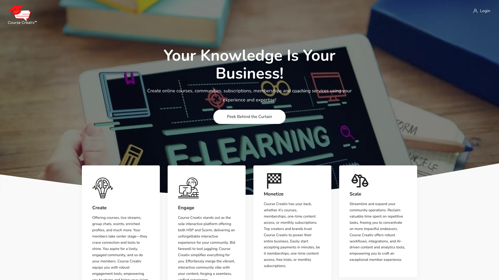 Create, Market, and Sell Online Courses | Course Creativ | Creati.ai