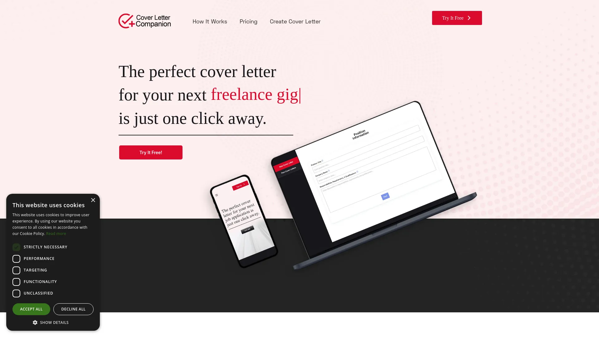 Cover Letter Companion - Professional Cover Letter Creator | Creati.ai