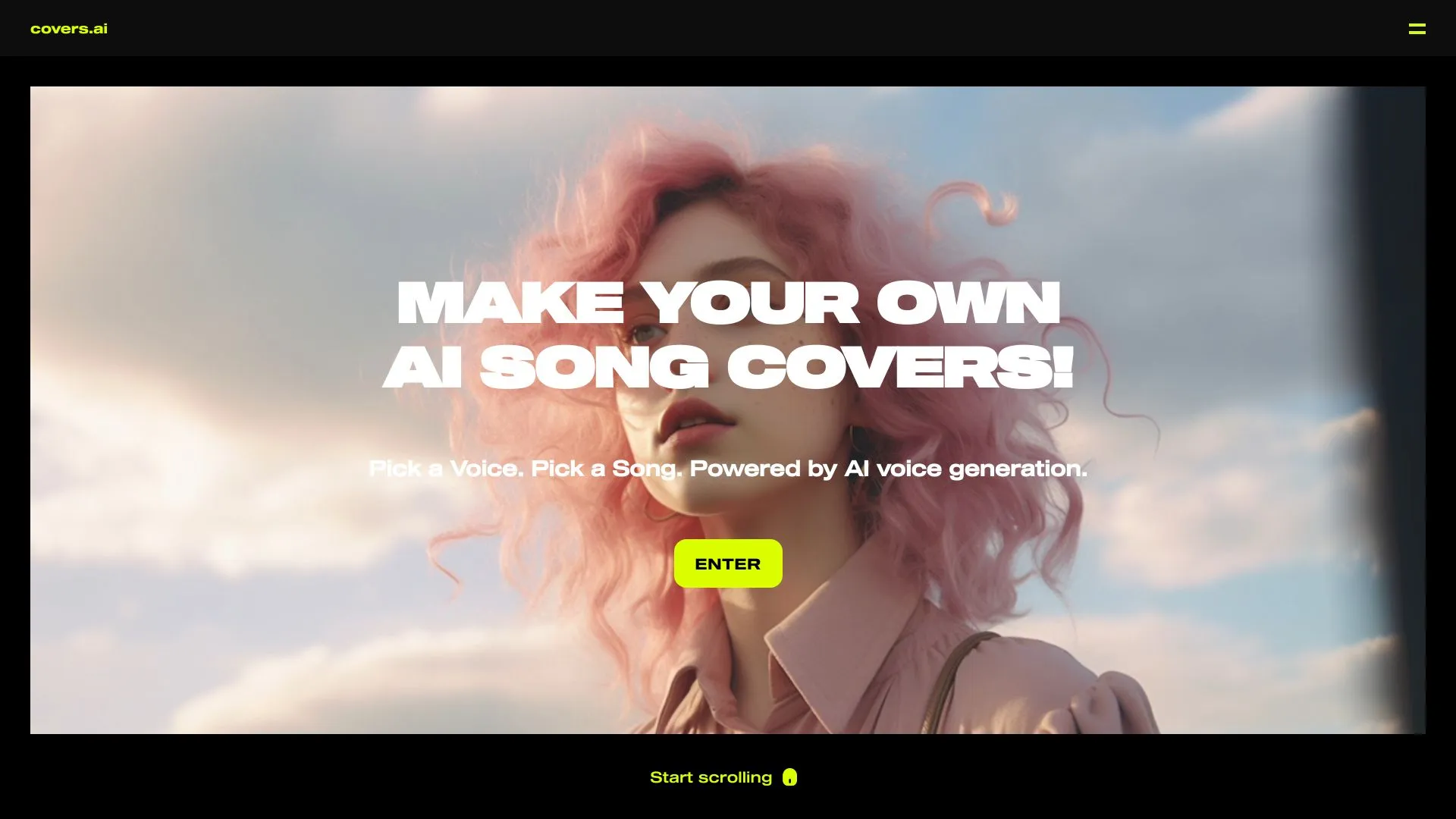 Covers.ai - Create AI-Generated Song Covers Online | Creati.ai