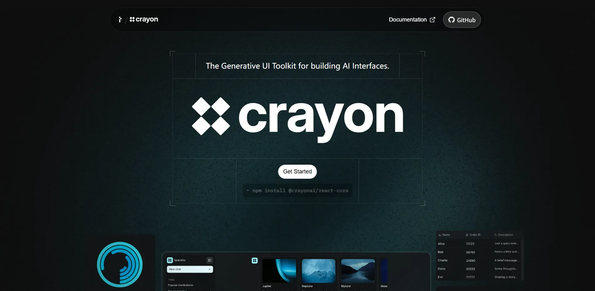 Marco de agentes IA de Crayon - Construya agentes autónomos | Creati.ai