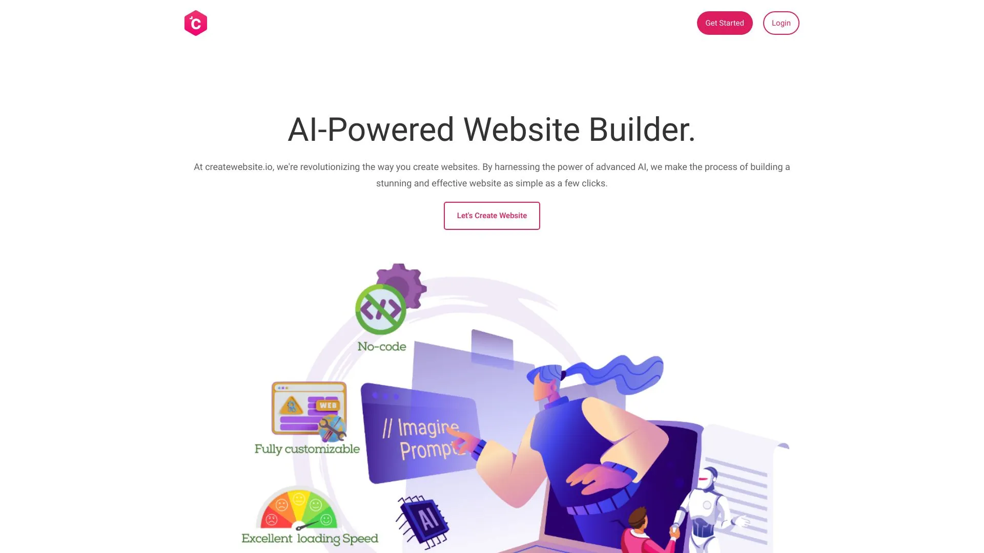 CreateWebsite.io | AI-Powered Website Builder | Creati.ai