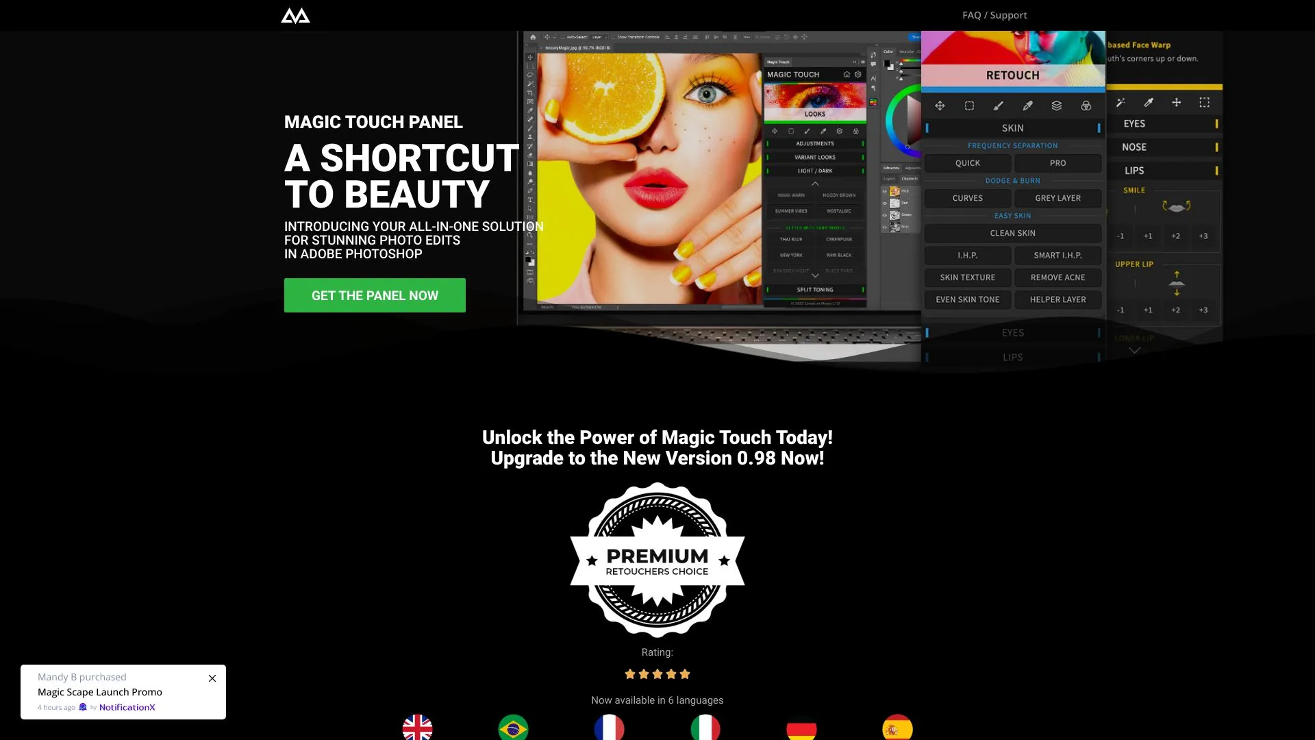 Creative Magic Panel - Advanced AI Photoshop Extension | Creati.ai