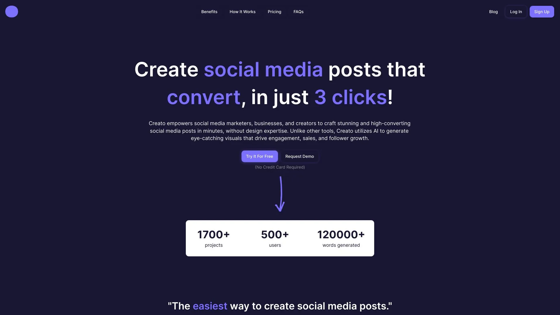 Create Stunning Social Media Posts with Creato | Creati.ai