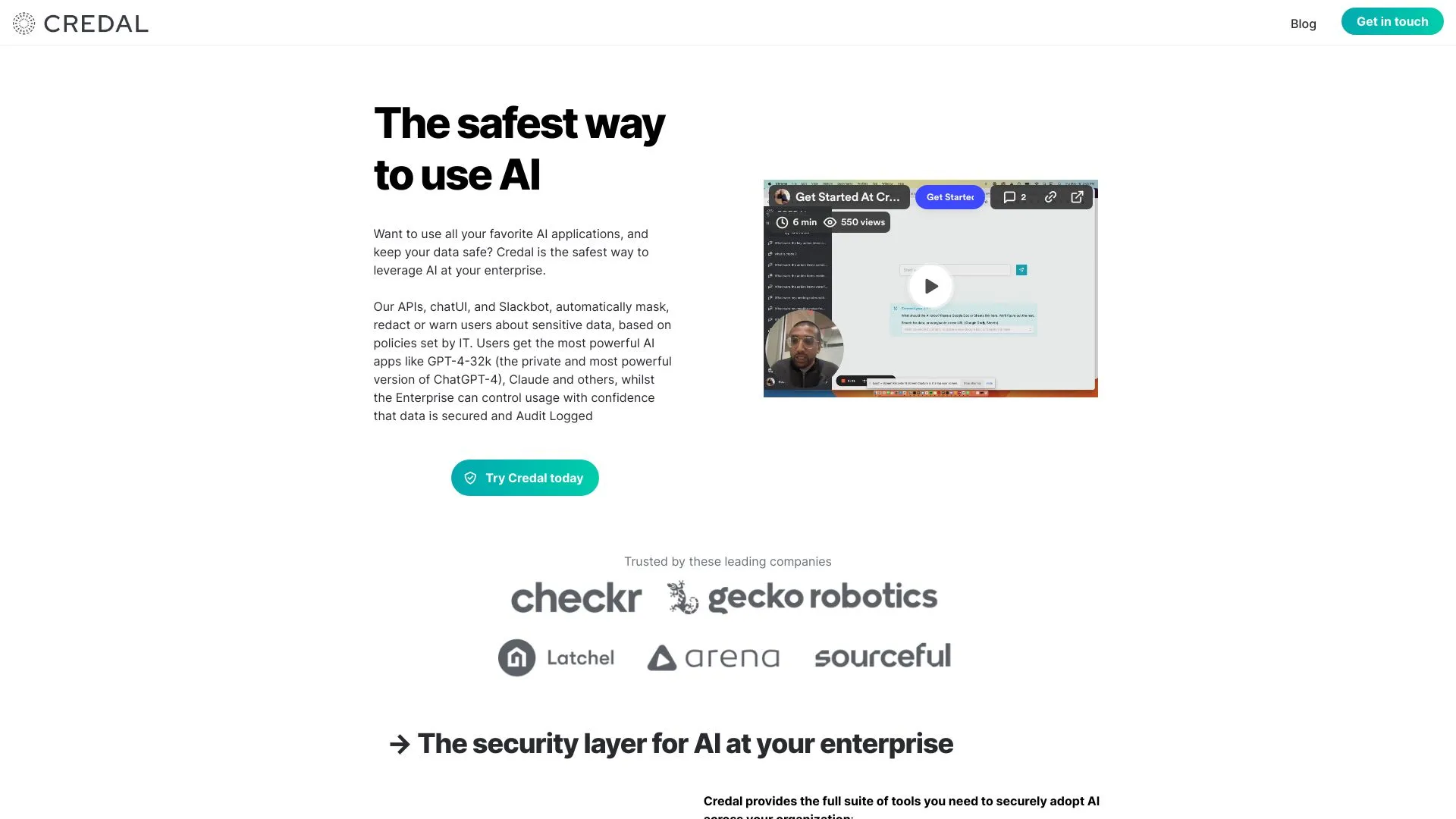 Credal - Build Secure AI Apps with Ease | Creati.ai