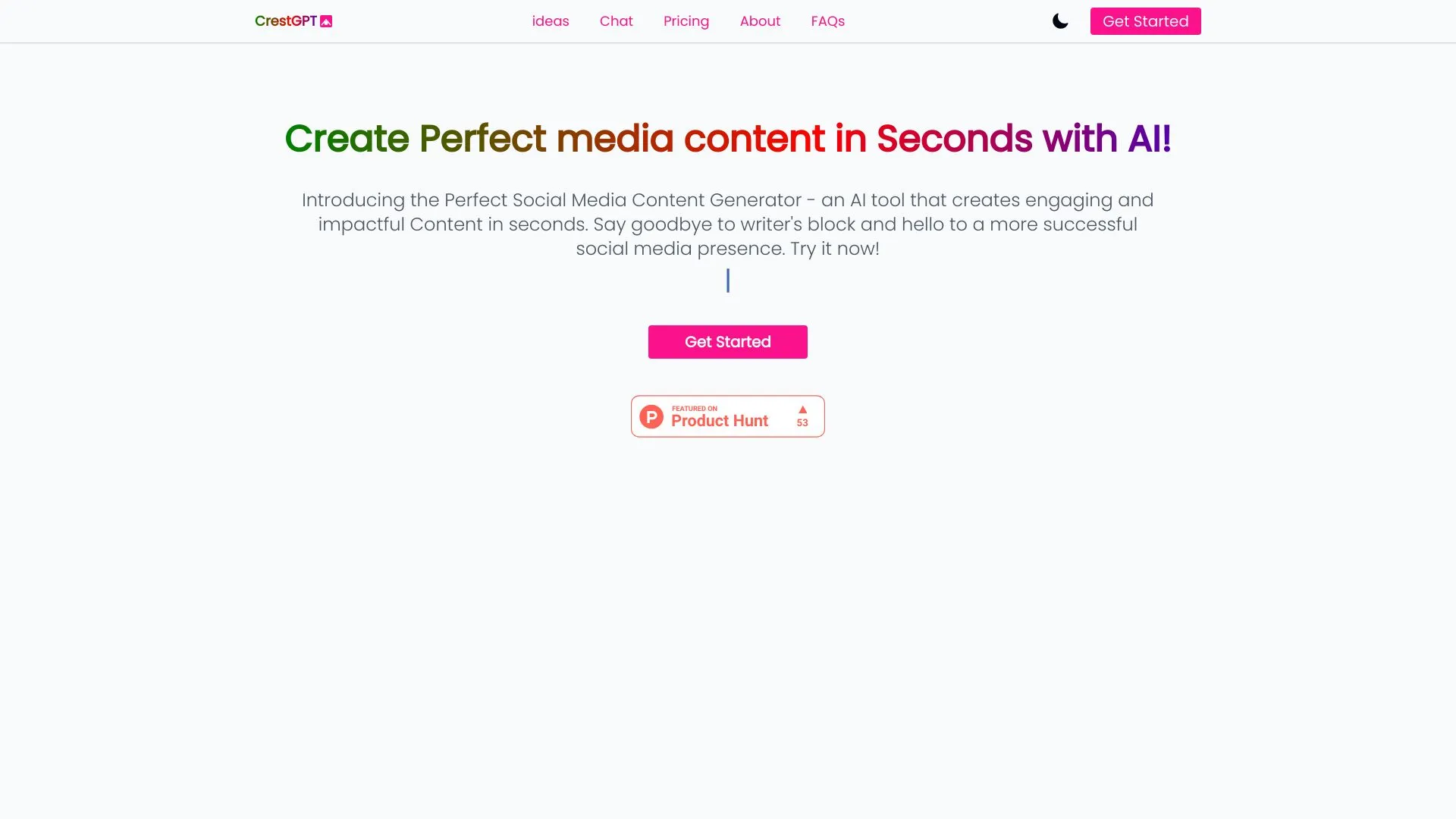 CrestGPT - AI-Powered Content Creation Tool | Creati.ai