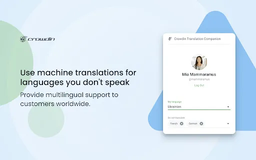 Crowdin Translation Companion | Real-Time Language Translation | Creati.ai