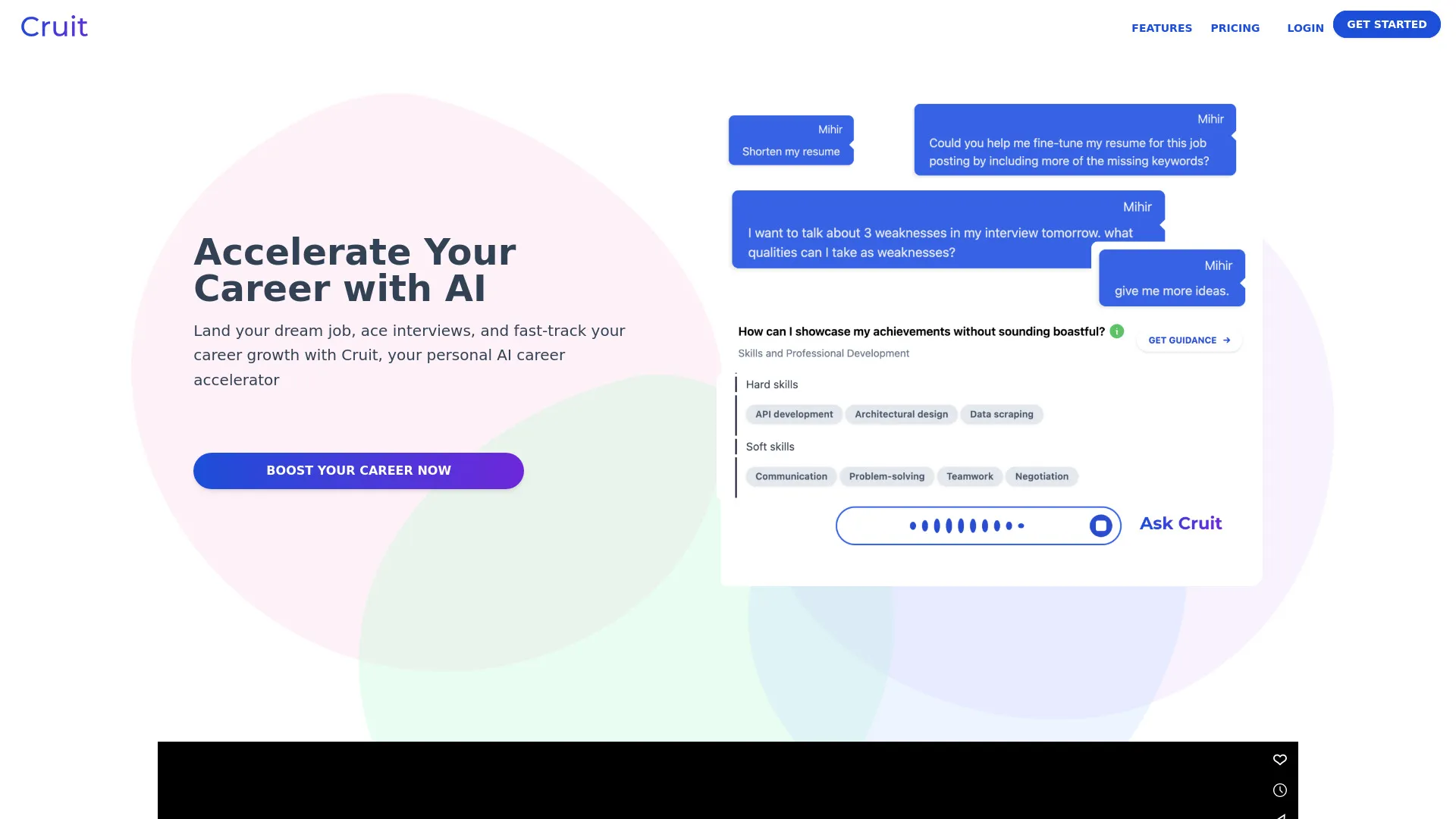Cruit: AI-Powered Career Accelerator and Resume Builder | Creati.ai