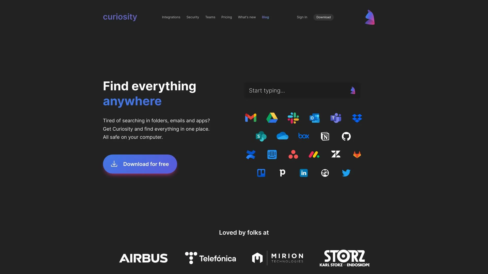 Curiosity AI - The Ultimate Productivity App | Creati.ai