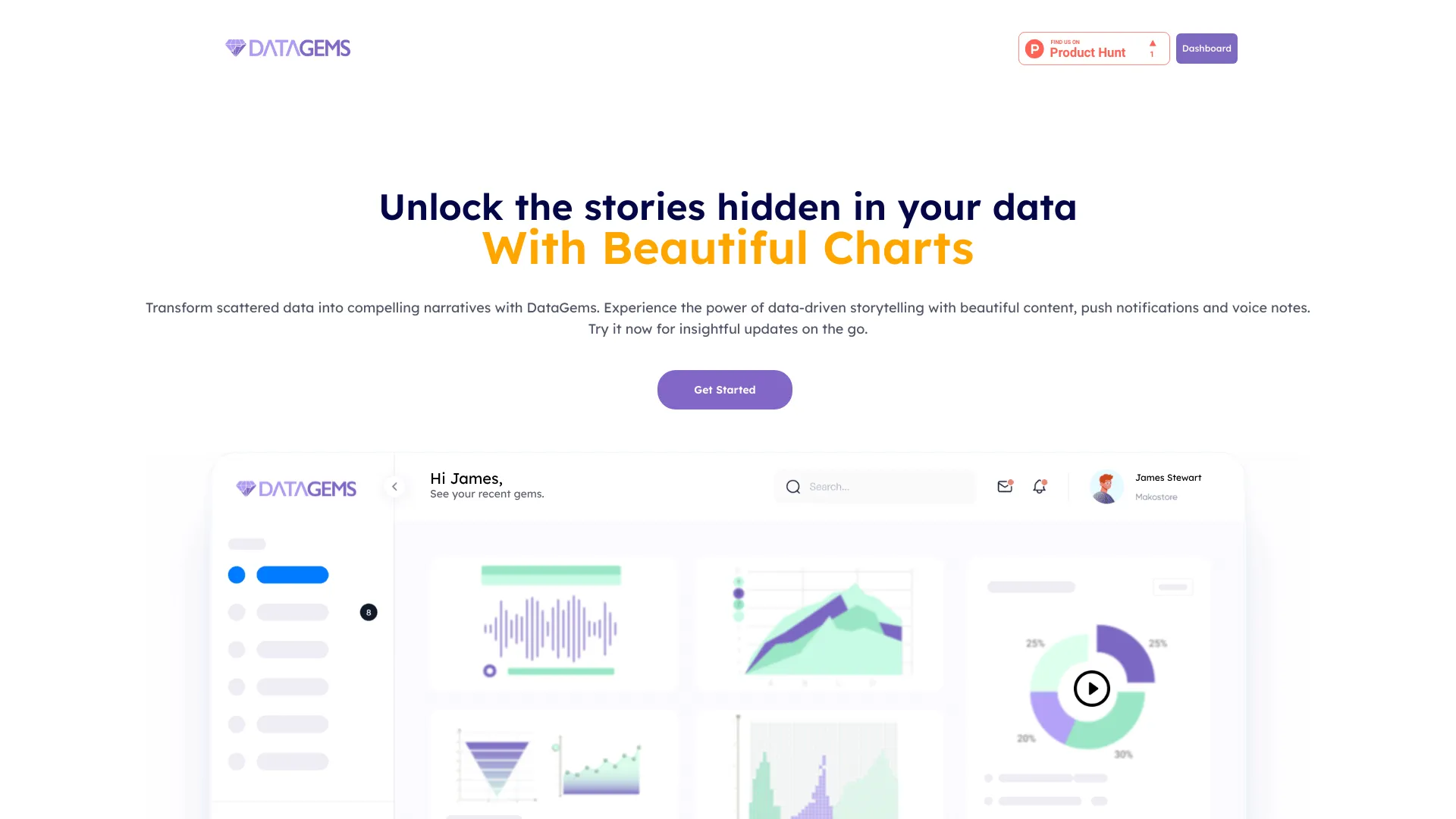 DataGems: AI-Powered Marketing Data Platform | Creati.ai