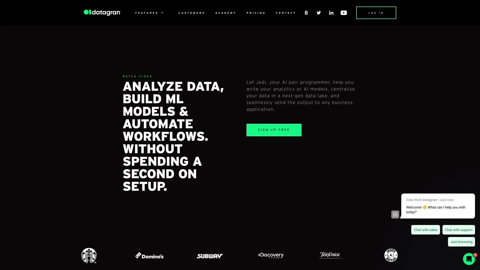 Datagran: No-Code Data Platform for Automated Workflows | Creati.ai