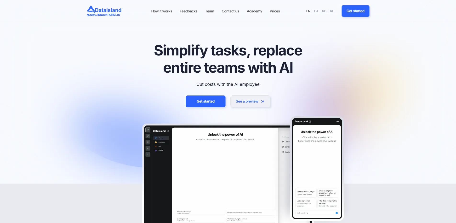 Dataisland - AI Agent for Business Automation & Analysis | Creati.ai