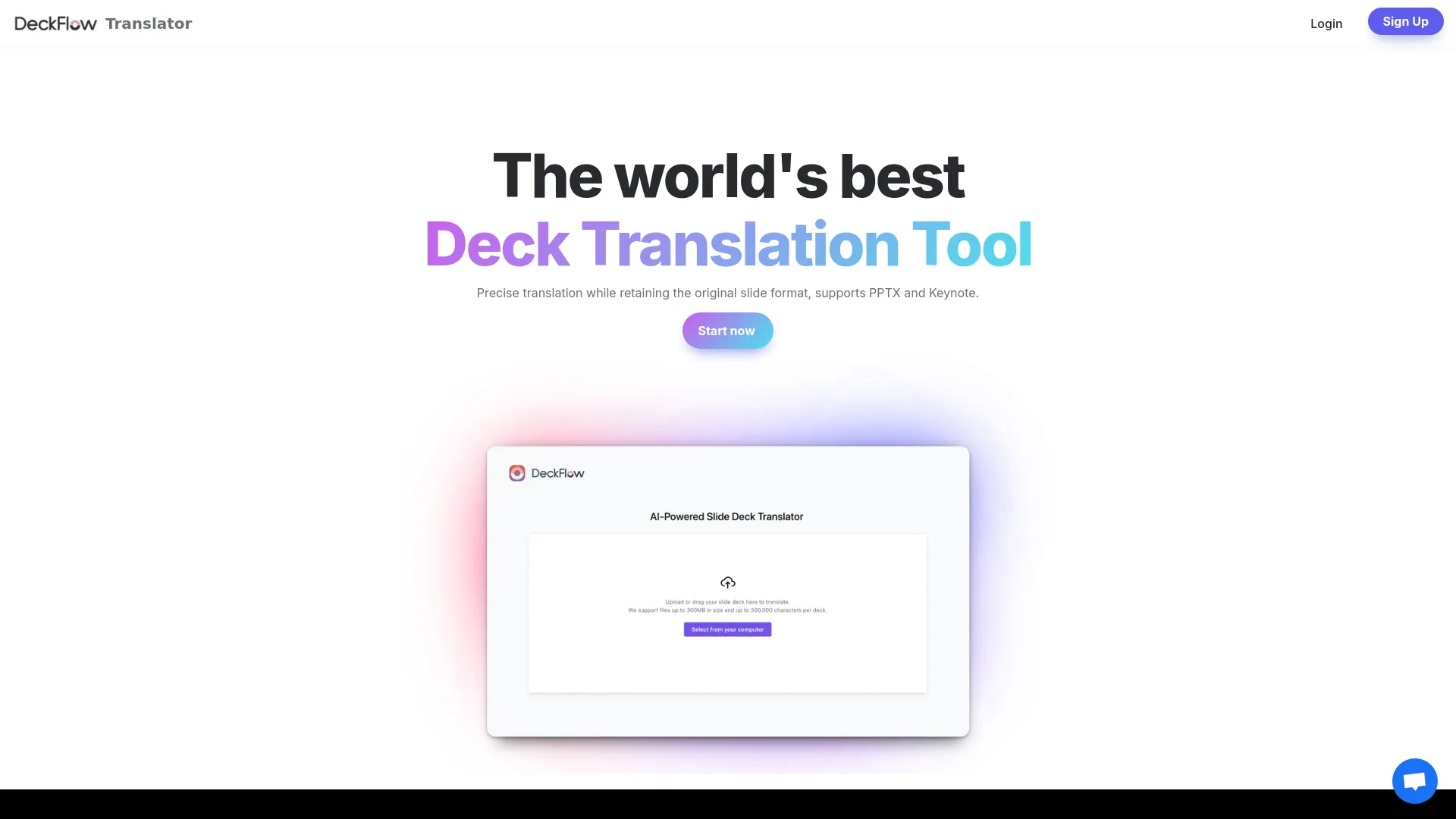 DeckFlow : Traduction IA pour présentations PowerPoint | Creati.ai